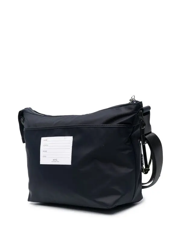 A.p.c. Treck Logo Buckle-fastening Shoulder Bag