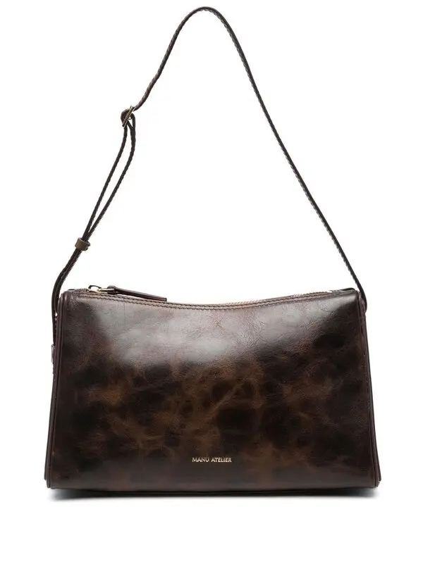 Manu Atelier Prism Brushed Shoulder Bag