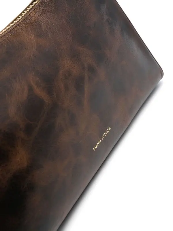 Manu Atelier Prism Brushed Shoulder Bag