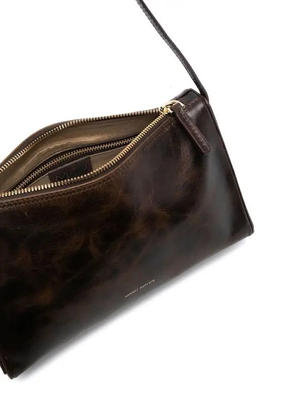 Manu Atelier Prism Brushed Shoulder Bag