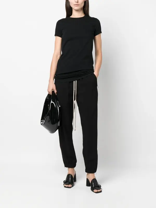 Rick Owens Cotton Short-sleeve T-shirt - Black