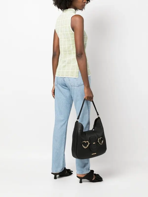 Moschino Heart-bit Shoulder Bag