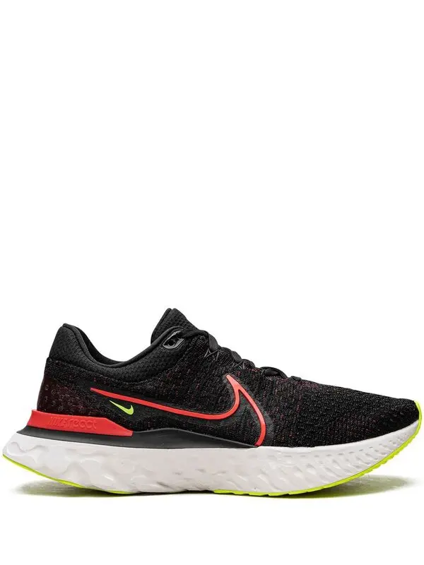 Nike React Infinity Run Flyknit 3 Sneakers - Black