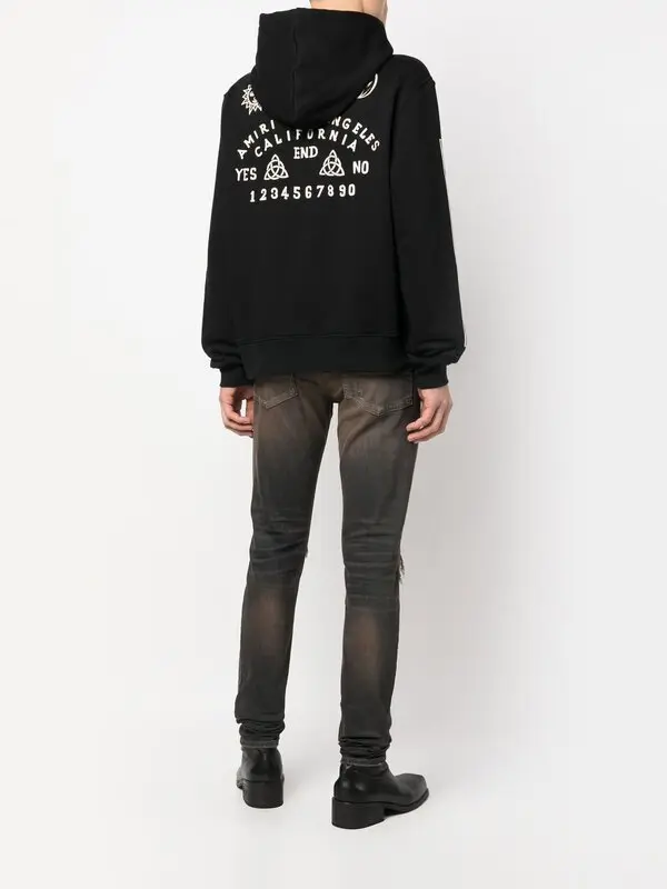 Amiri Ouija Board Logo-print Hoodie