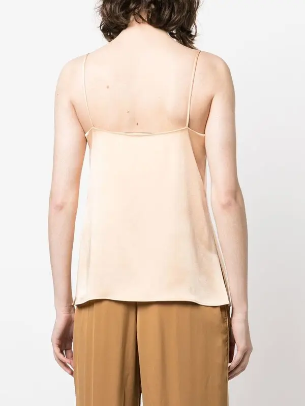 Stella McCartney Ruched Satin Vest