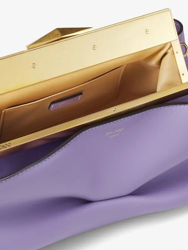 JIMMY CHOO Diamond Frame Clutch Bag