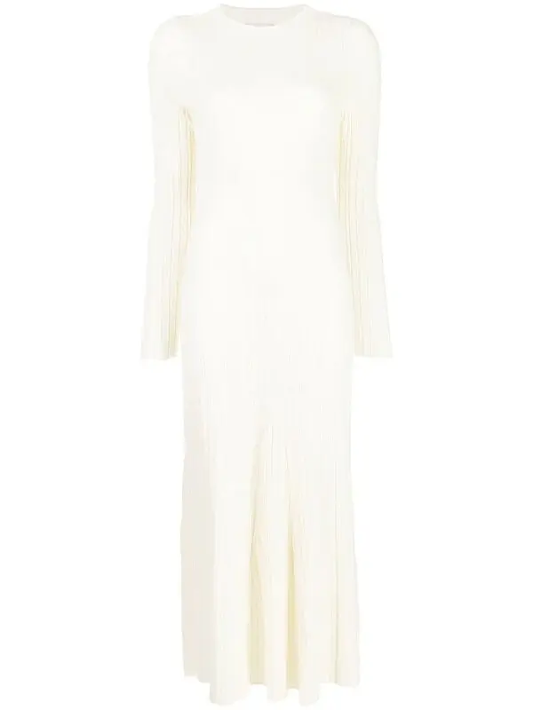 Anna Quan Ribbed Cotton Midi Dress