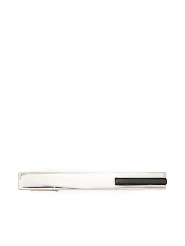 LANVIN Tone Tie Clip - Silver