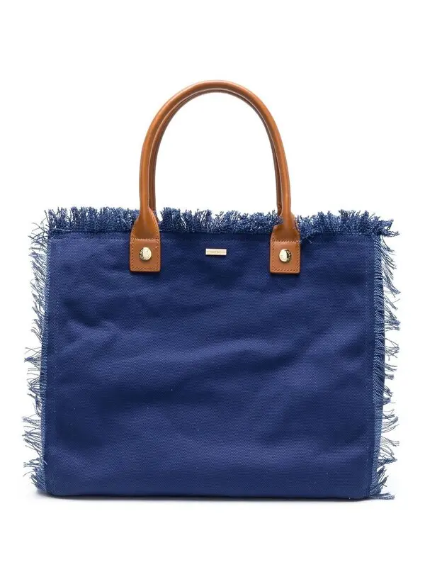 Melissa Odabash Cap Ferrat Large Tote - Blue