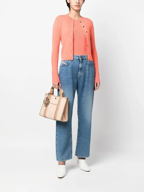 Ralph Lauren Button-up Rib-knit Cardigan
