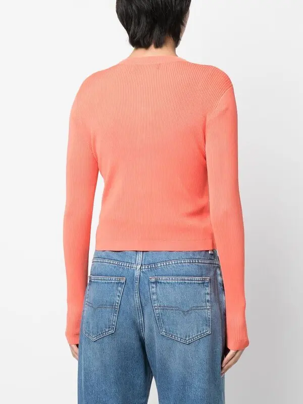 Ralph Lauren Button-up Rib-knit Cardigan