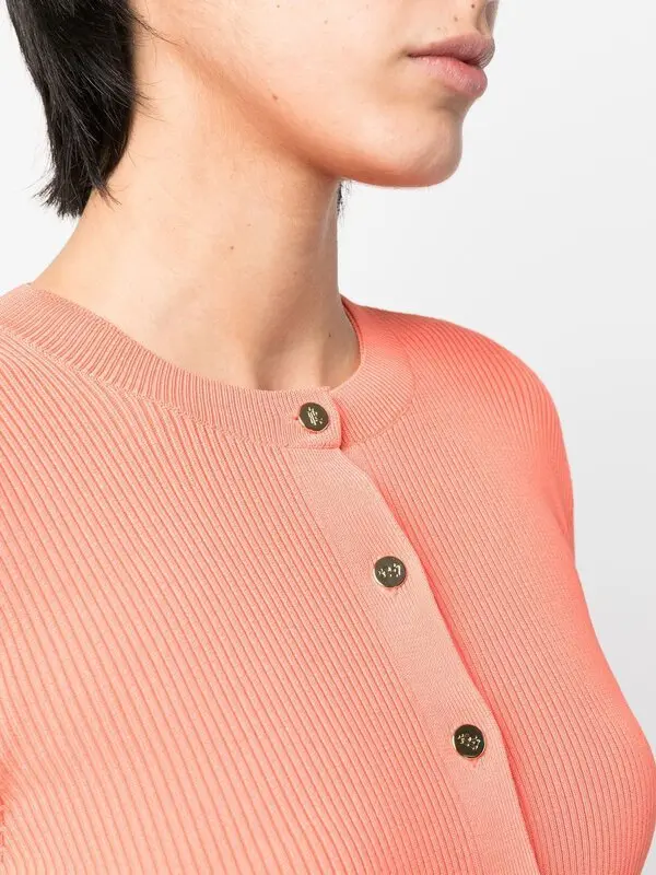 Ralph Lauren Button-up Rib-knit Cardigan
