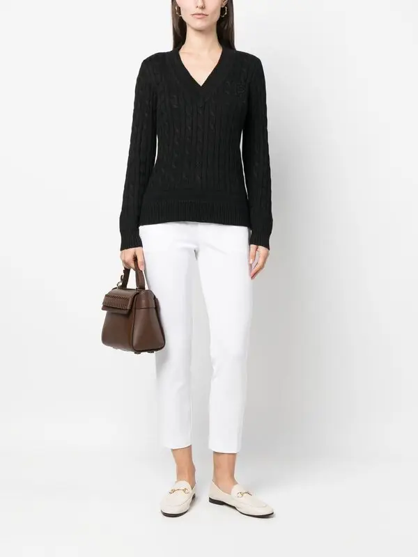 Ralph Lauren Cable-knit Cricket Jumper