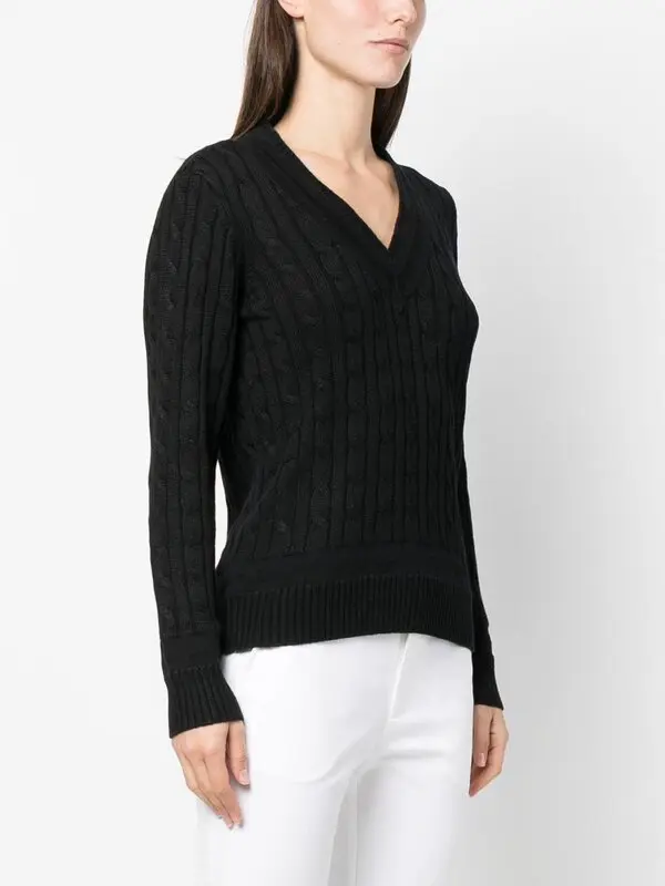 Ralph Lauren Cable-knit Cricket Jumper