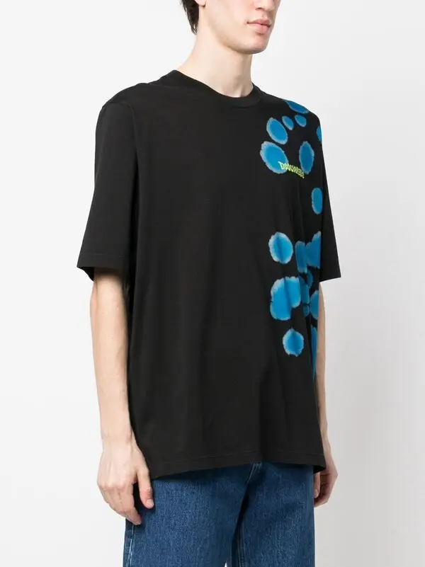 Dsquared2 Abstract-print Logo T-shirt