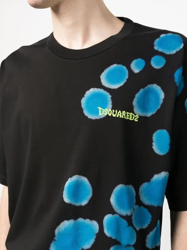 Dsquared2 Abstract-print Logo T-shirt