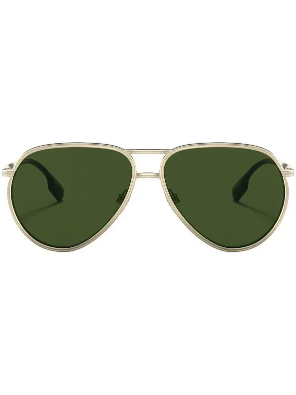 Burberry Scott Pilot-frame Sunglasses