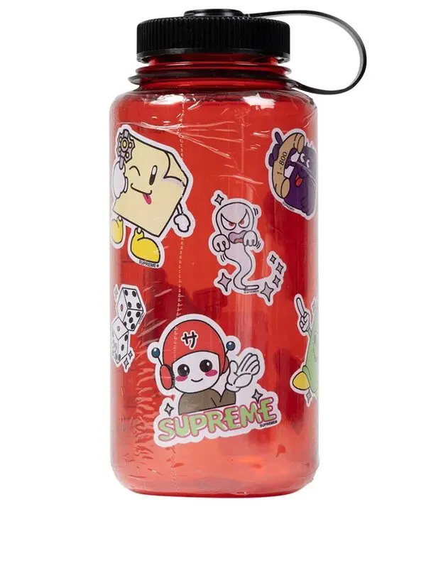Supreme X Nalgene Characters Water Bottle - Red
