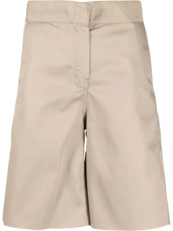 Palm Angels Reverse Waistband Knee-length Shorts