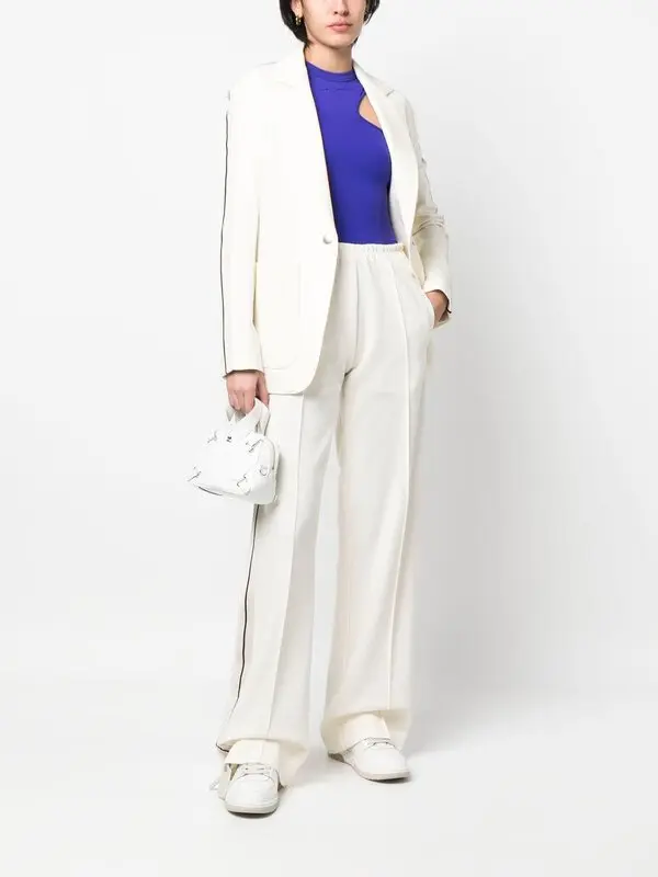 Palm Angels Side-stripe Wide-leg Track Pants