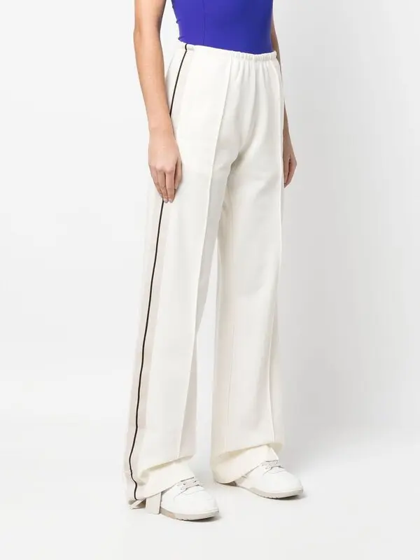 Palm Angels Side-stripe Wide-leg Track Pants