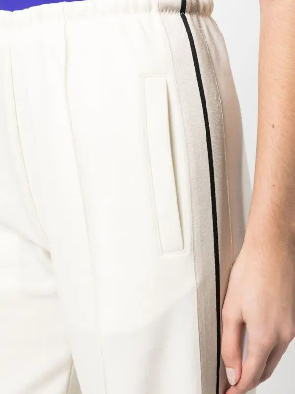 Palm Angels Side-stripe Wide-leg Track Pants