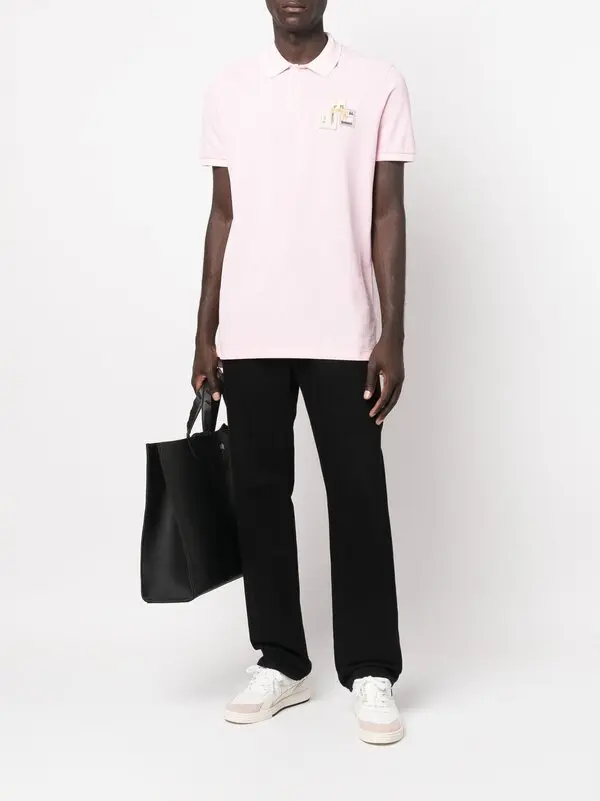 Dsquared2 Stamp-appliqué Short-sleeve Polo Shirt