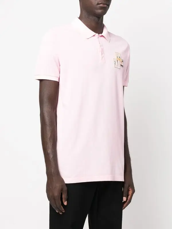 Dsquared2 Stamp-appliqué Short-sleeve Polo Shirt