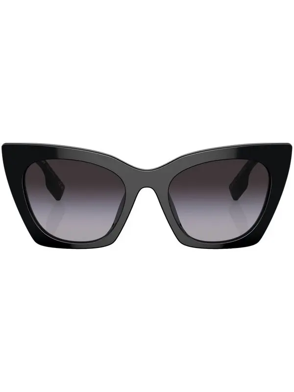 Burberry Marianne Cat-eye Frame Sunglasses - Black