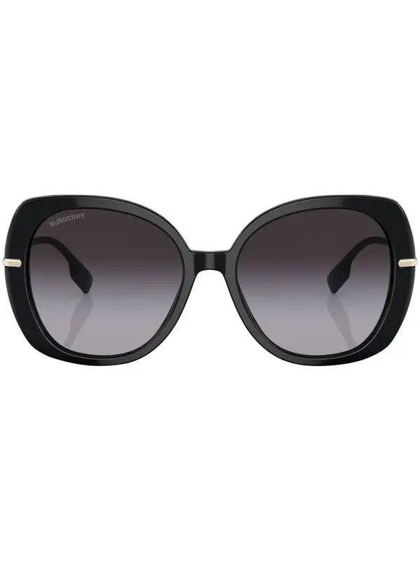 Burberry Eugenie Oversized Sunglasses - Black