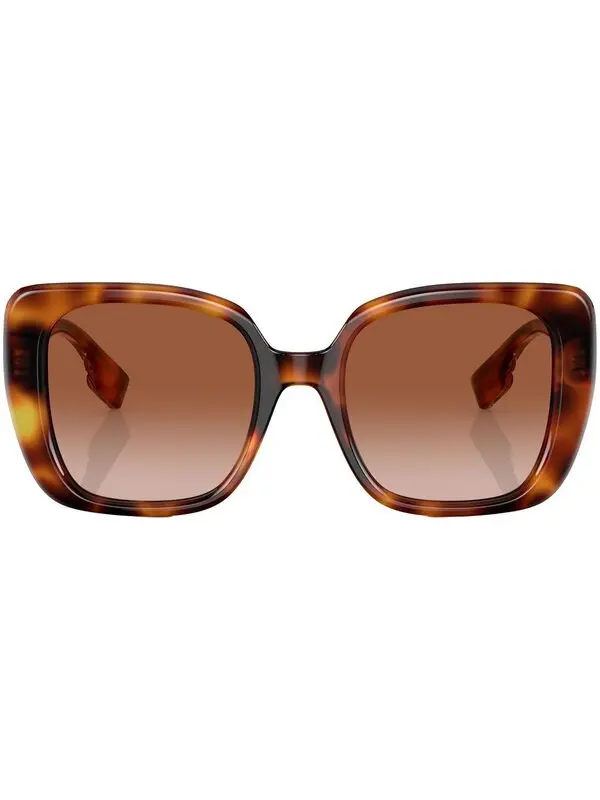 Burberry Helena Tortoiseshell-frame Sunglasses