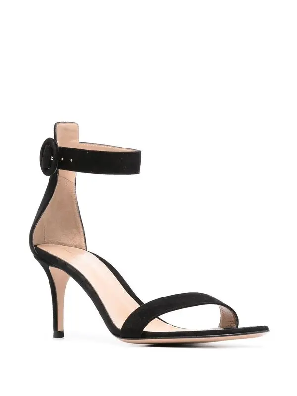 GIANVITO ROSSI Portofino 70mm Sandals - Black