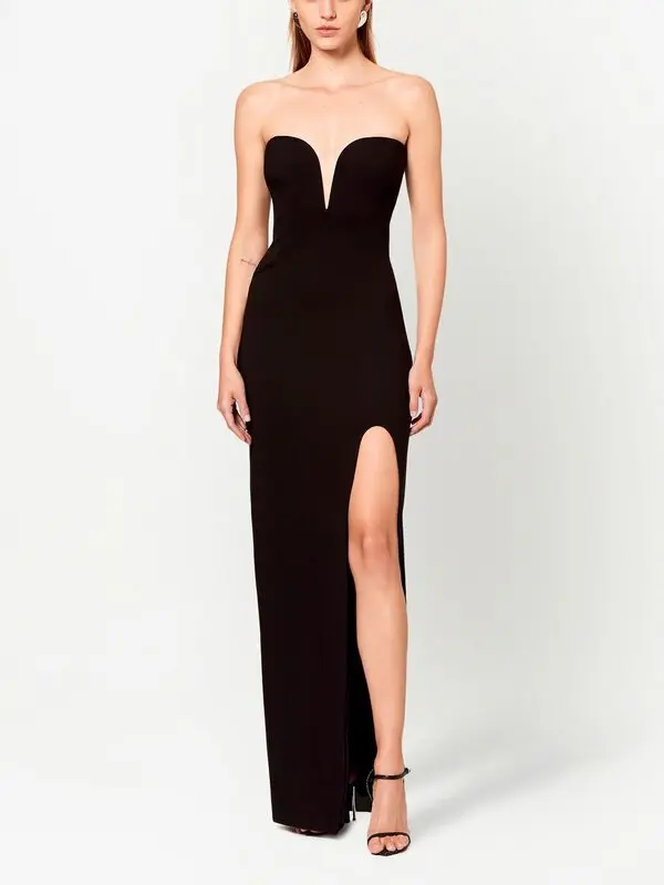 NICHOLAS Sweetheart-neck Gown