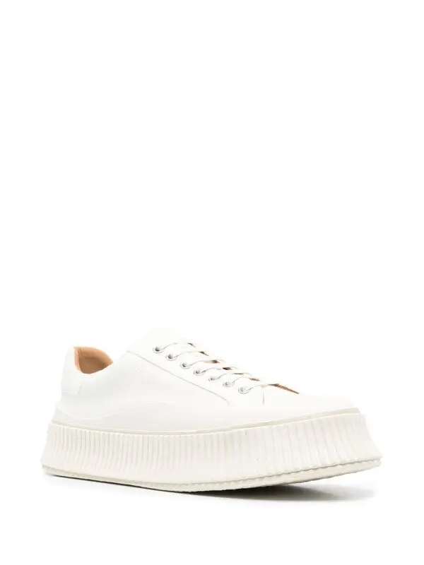 JIL SANDER Ridged Low-top Sneakers