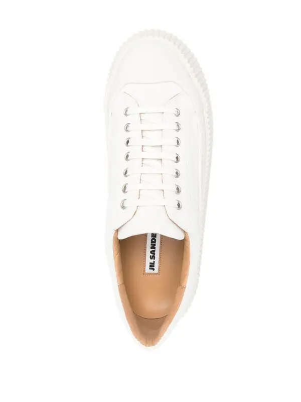 JIL SANDER Ridged Low-top Sneakers