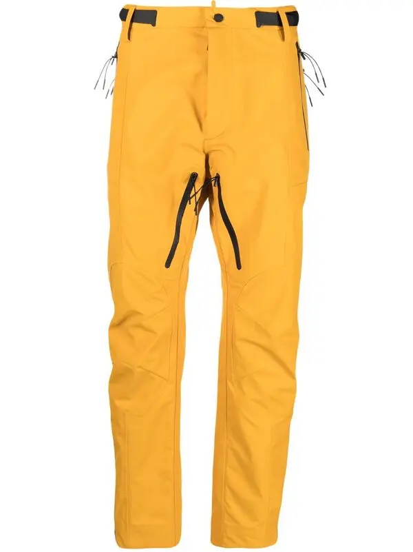 Dsquared2 Multi-pocket Straight-cut Trousers - Green