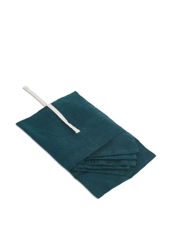 ONCE MILANO Set Of Five Cocktail Napkins