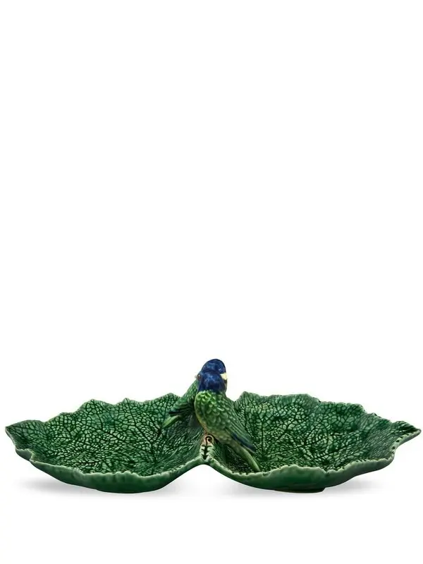 BORDALLO PINHEIRO Cinerária Double Leaf Bowl - Green