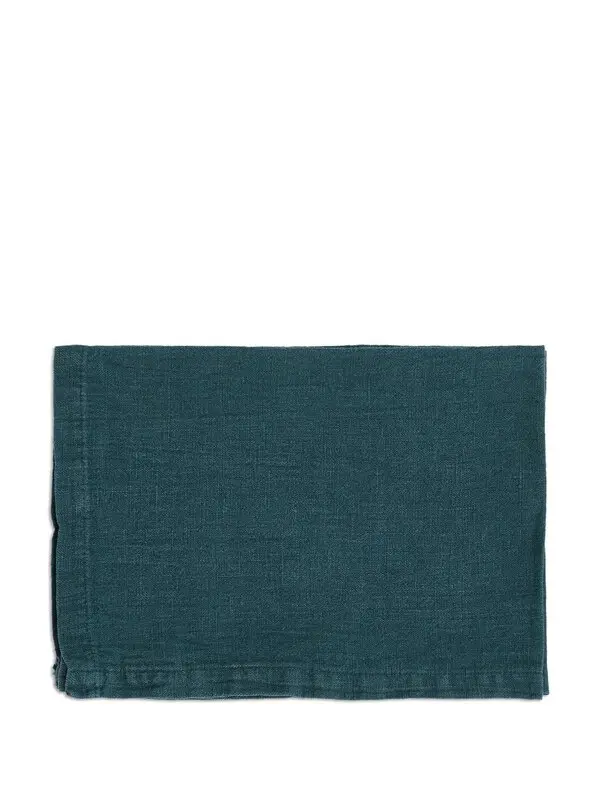 ONCE MILANO Set Of Two Linen Placemats - Blue