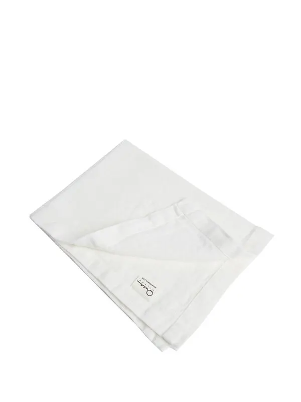 ONCE MILANO Set Of Two Linen Placemats - White