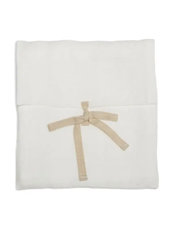 ONCE MILANO Set Of Five Cocktail Napkins - White