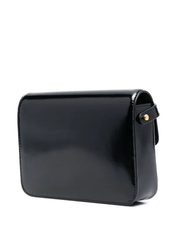 Tory Burch Robinson Spazzolato Leather Shoulder Bag