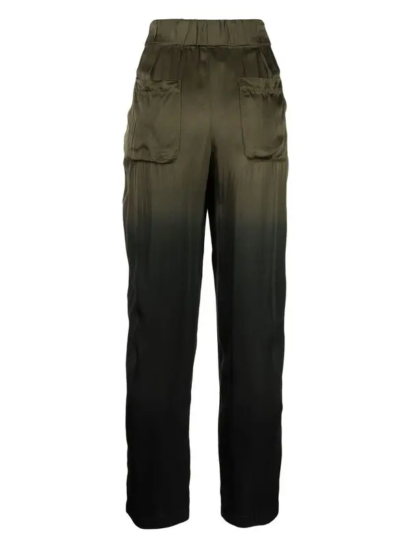Raquel Allegra Gradient-effect Trousers