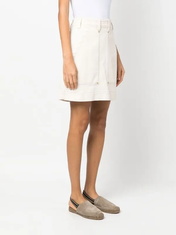 Brunello Cucinelli High-rise Mini Skirt