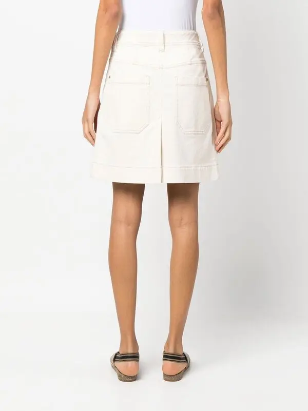 Brunello Cucinelli High-rise Mini Skirt