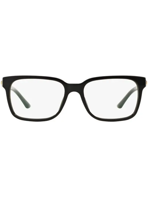 Versace Medusa Plaque Eyeglasses - Black
