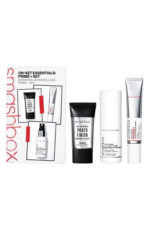 Smashbox Mini Primer Trio Set Usd $59 Value - No Color