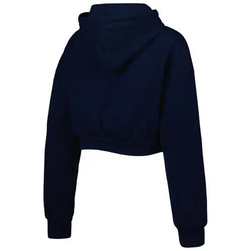 THE WILD COLLECTIVE Tennessee Titans Cropped Pullover Hoodie