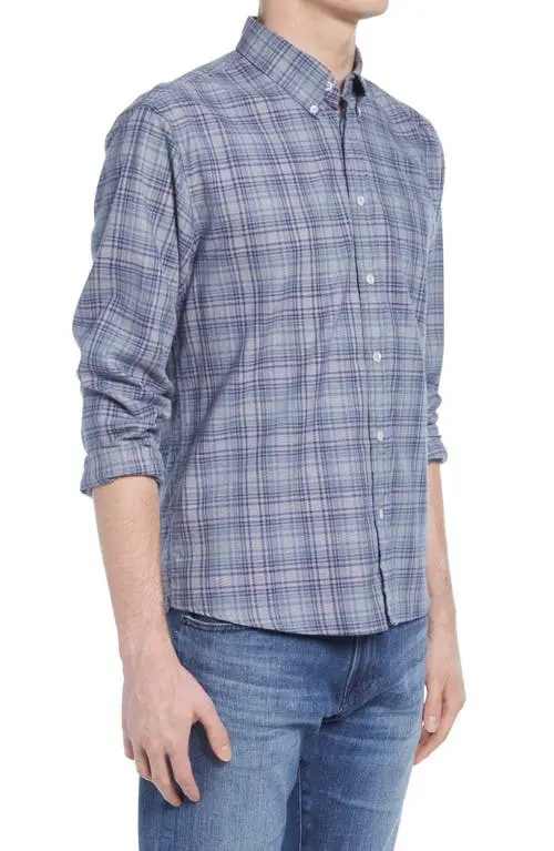 Billy Reid Plaid Button-down Shirt