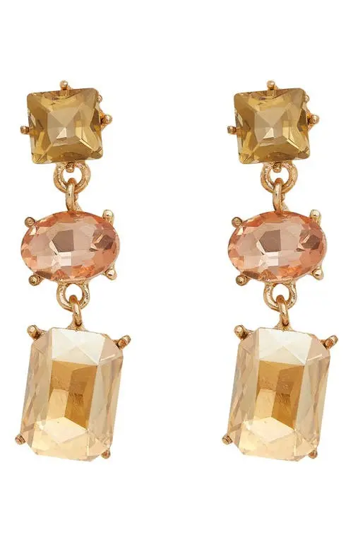 PETIT MOMENTS Allie Drop Earrings - Amber